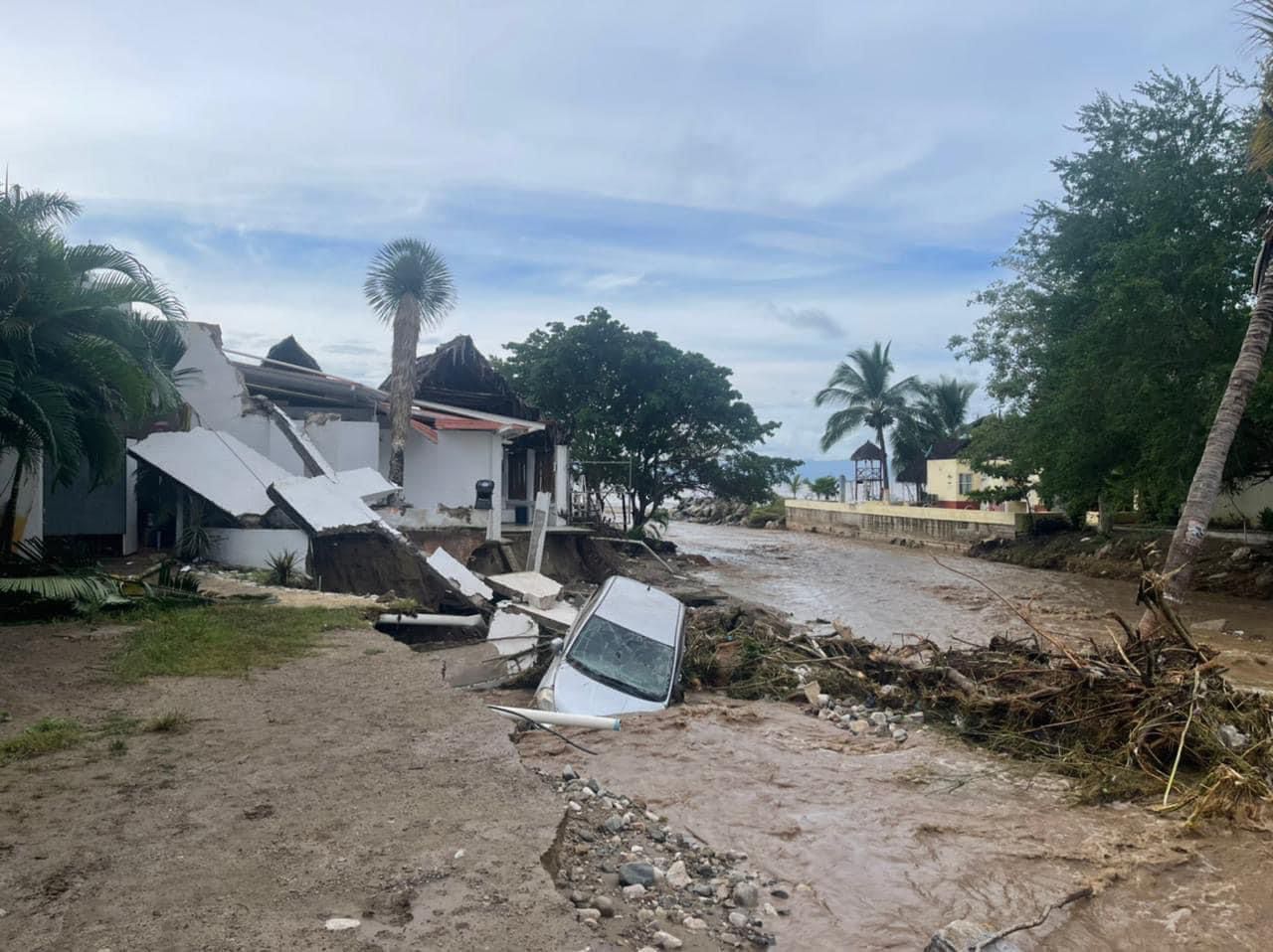 Serias afectaciones en BadeBa tras el paso del huracán “Roslyn” | Meridiano.mx