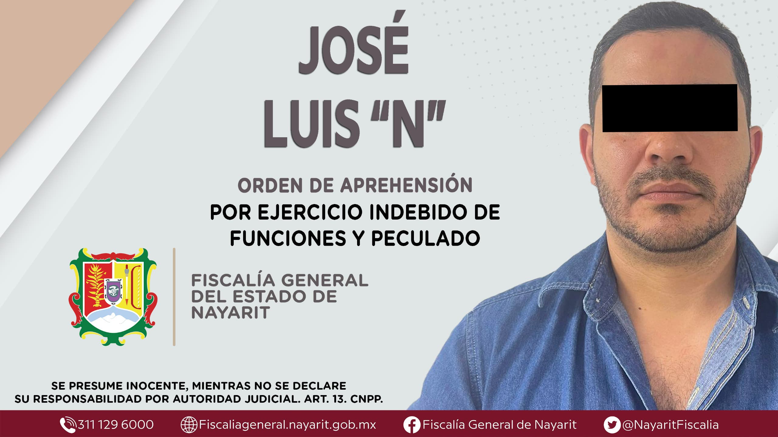 Aprehenden a José Luis “N” por ejercicio indebido de funciones y ...