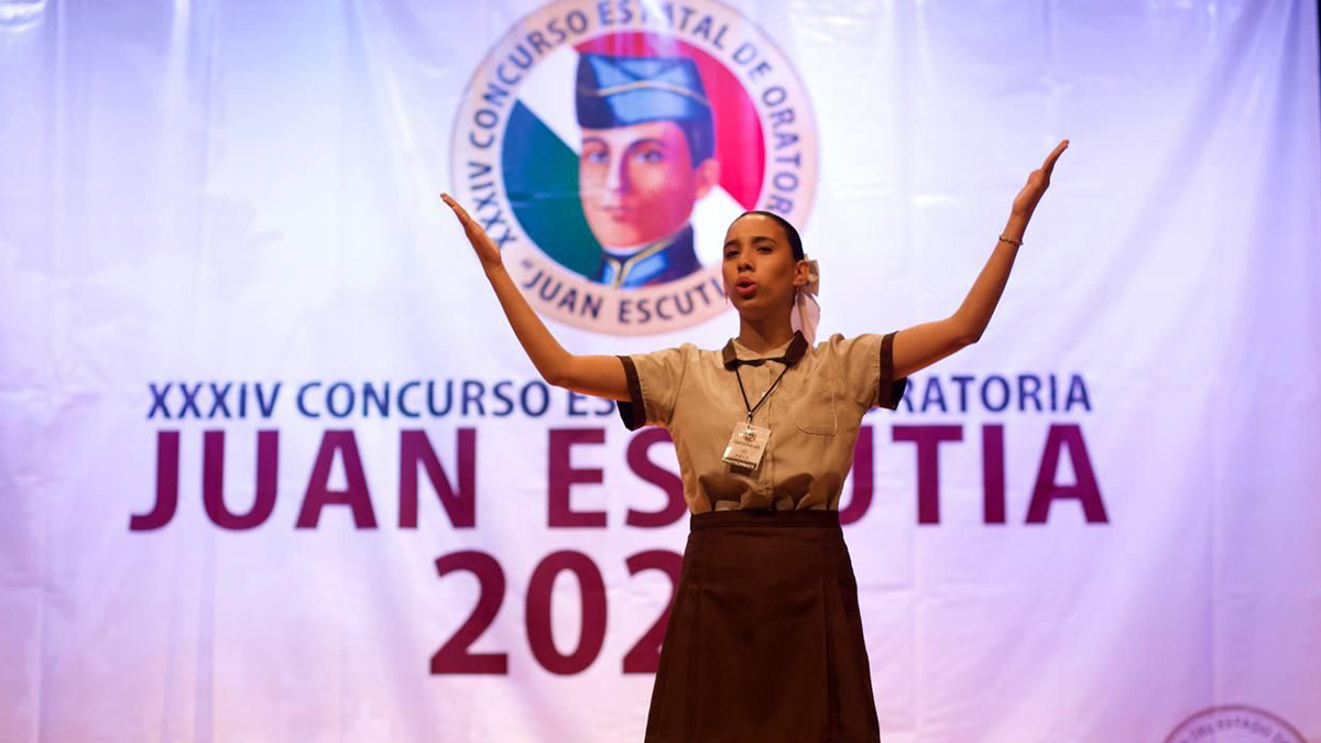 Éxito en el Concurso Estatal de Oratoria Juan Escutia | Meridiano.mx
