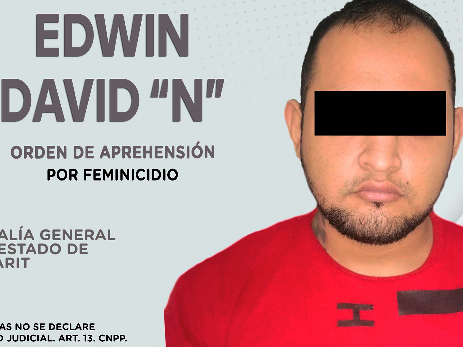 Preso por feminicidio | Meridiano.mx