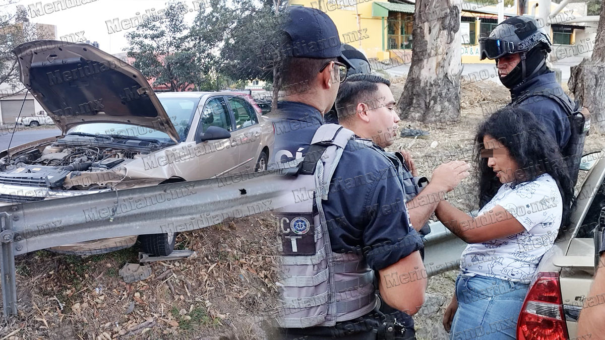 Mujer en completo estado de ebriedad provoca accidente en Tepic ...