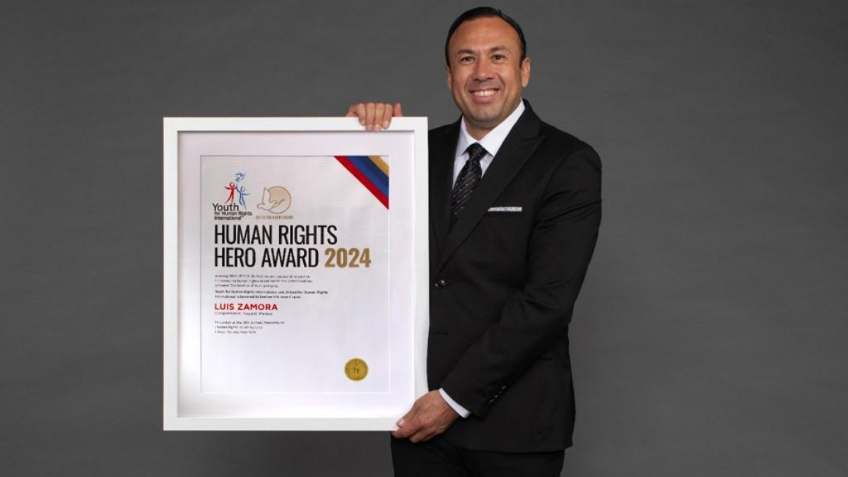 Premia la ONU a Luis Zamora | Meridiano.mx