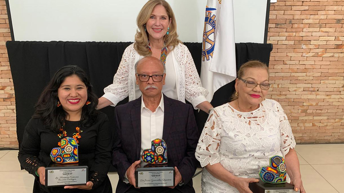 Entrega Club Rotario Tepic Paraíso su galardón anual | Meridiano.mx