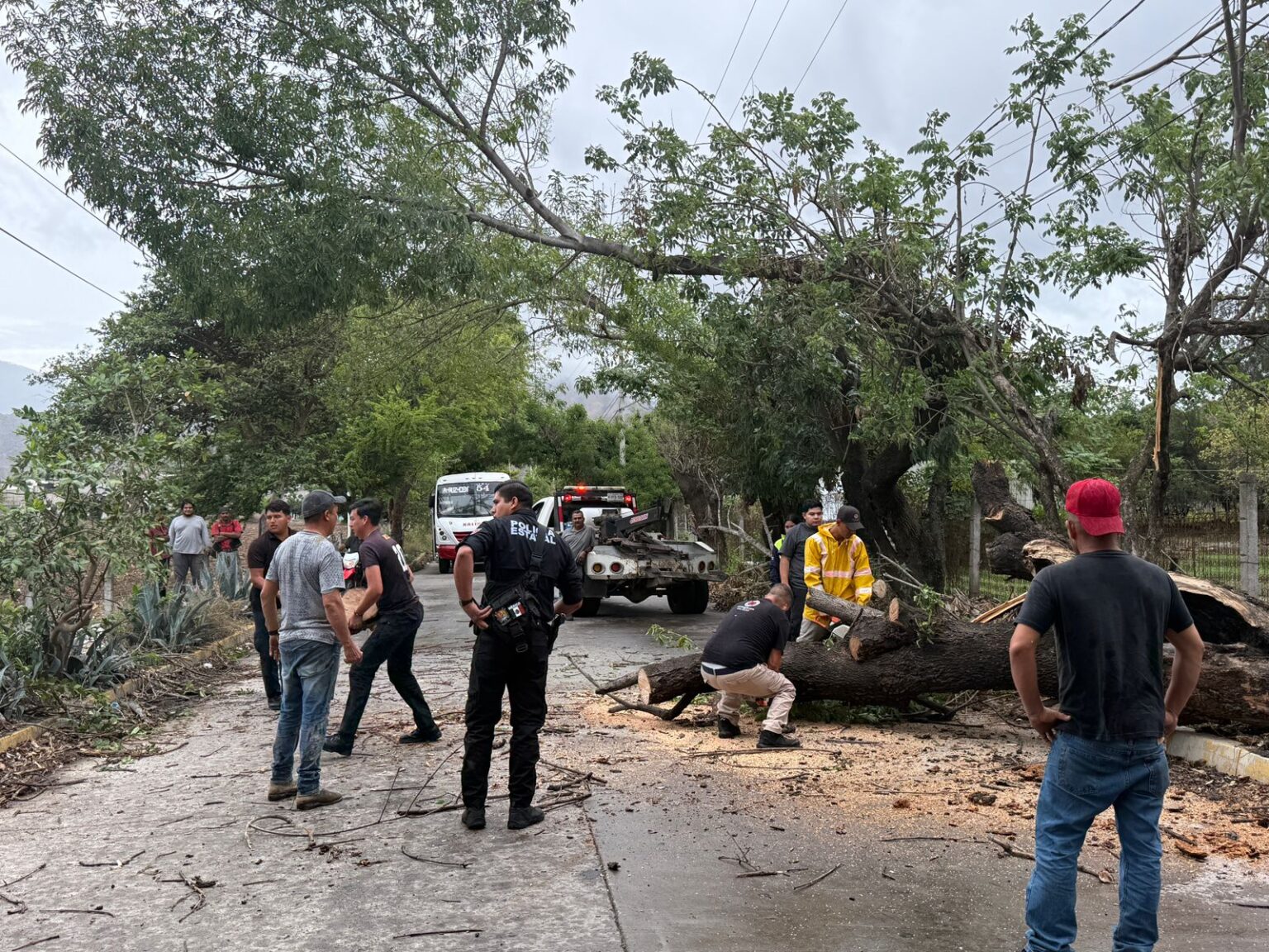 Tepic bajo el agua tras primera lluvia fuerte del año | Meridiano.mx