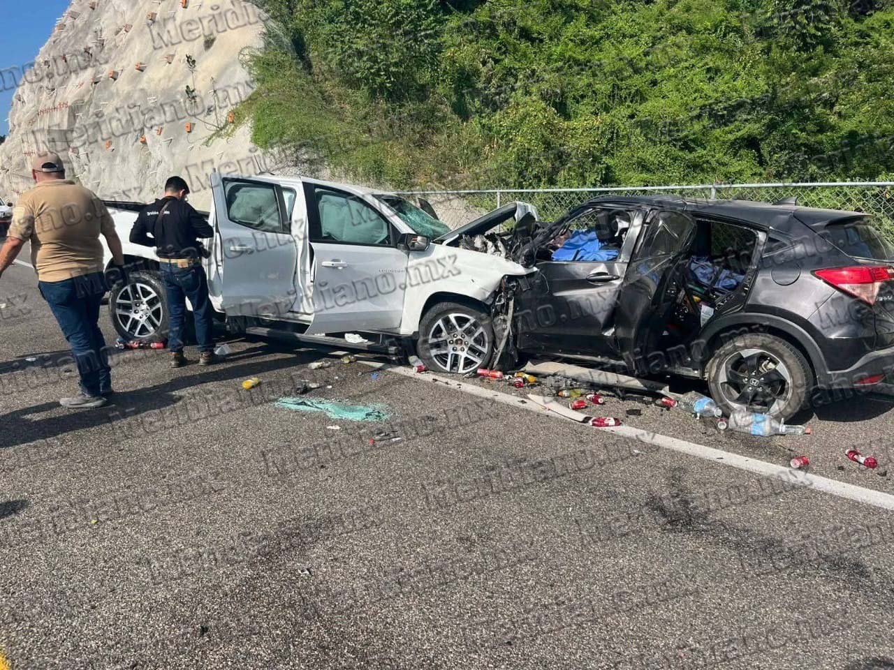 Fatal accidente deja a seis personas sin vida en la autopista Compostela-Puerto Vallarta ...