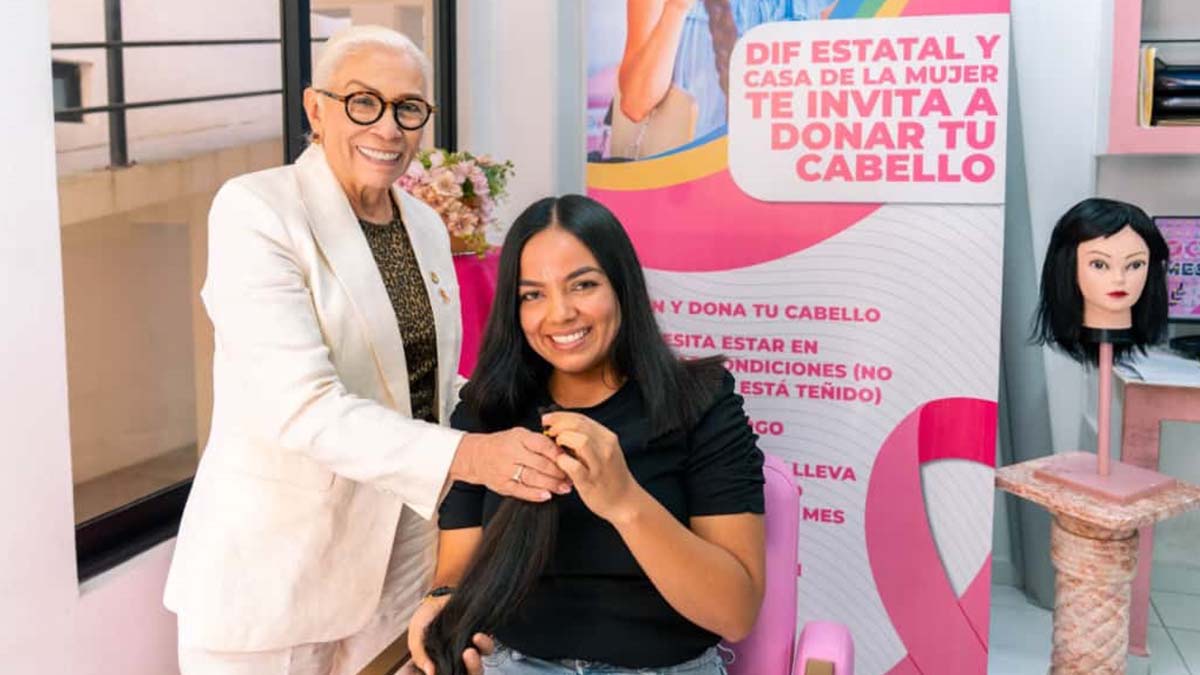 Reciben mujeres con cáncer pelucas oncológicas gratuitas | Meridiano.mx
